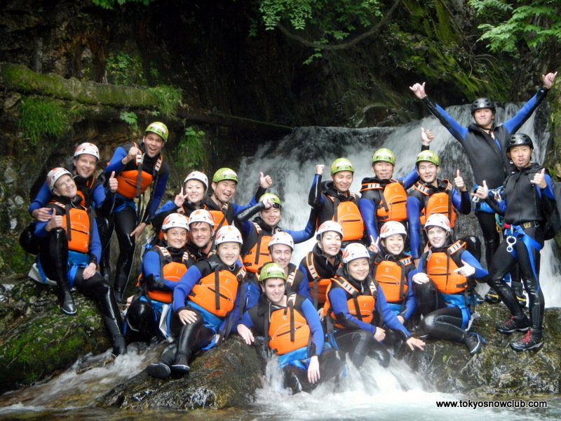 Minakami Canyoning & Rafting Adventure | Tokyo Snow Club | Japan Ski ...